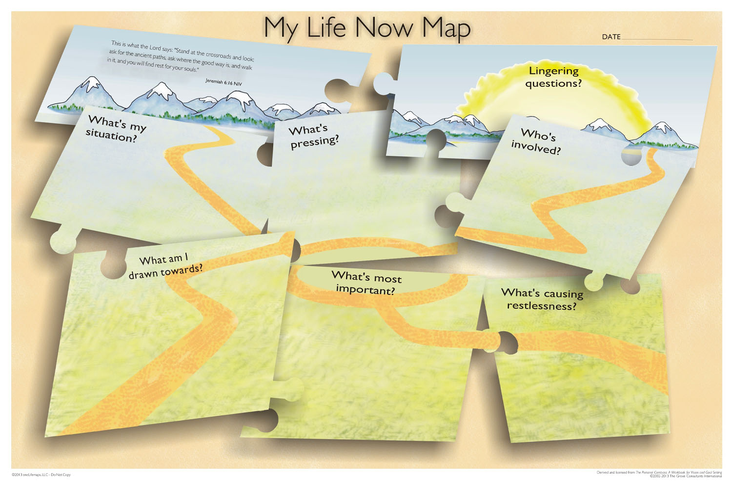 My Life Now Map – One Life Maps